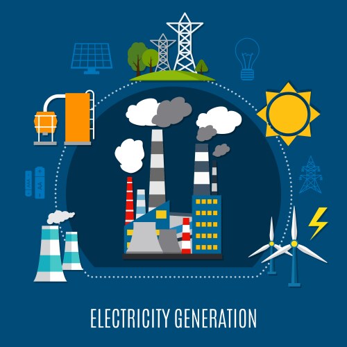 Electricity Generation Vector Images (over 74,000)