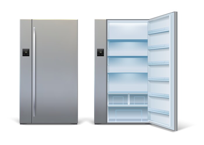 Open Fridge Clipart Open Refrigerator Vector Images | Depositphotos