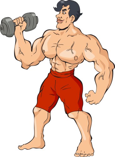 Bodybuilder Caricature Vector Images (over 140)