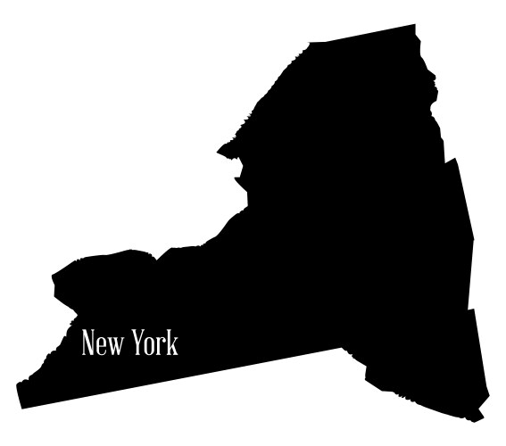 New York State Outline Vector Images (over 1,500)