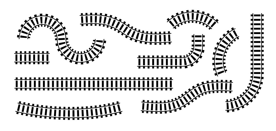 Rail Track Vector Images (over 21,000)