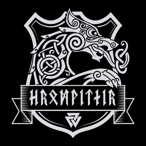 Viking Wolf Head Vector Images (44)