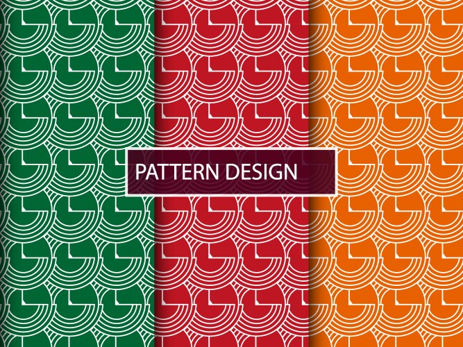 Geometric pattern design Royalty Free Vector Image