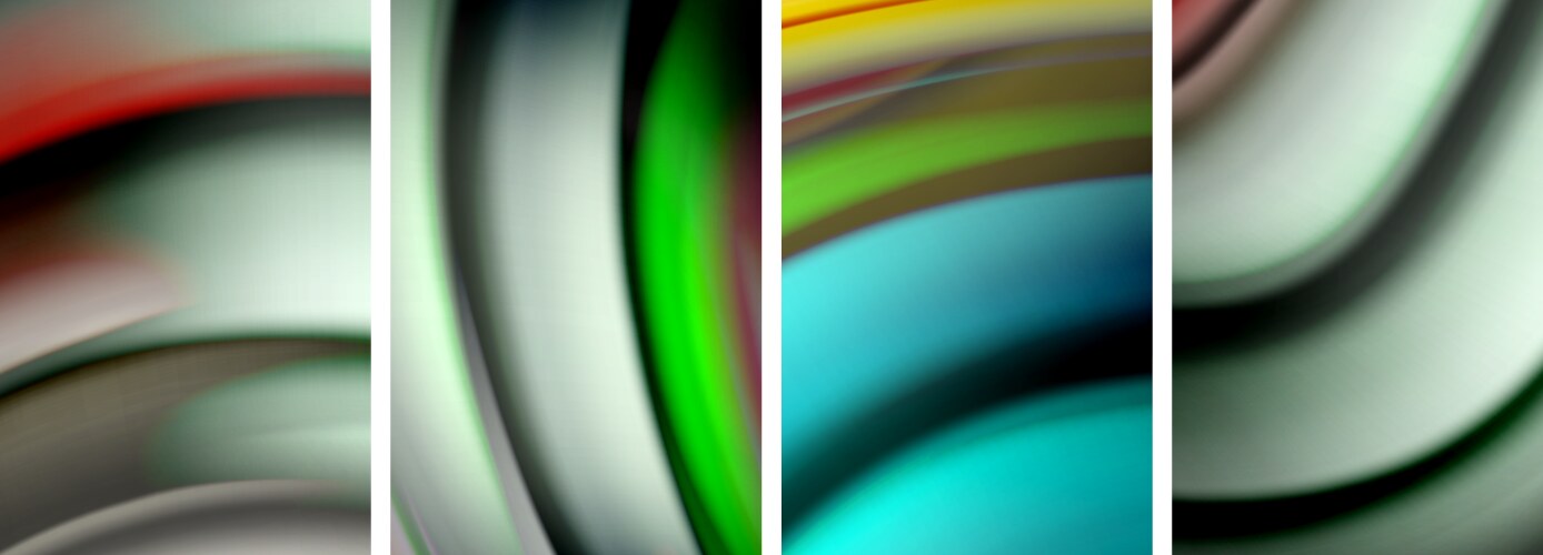 Blurred color line backgrounds Royalty Free Vector Image