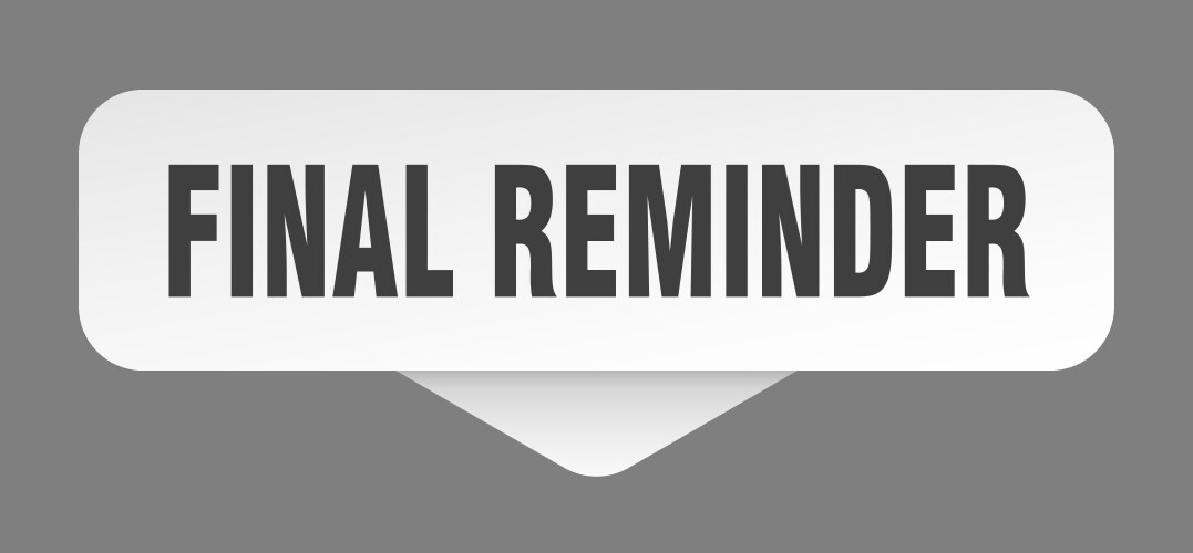 Final Reminder Vector Images (over 800)