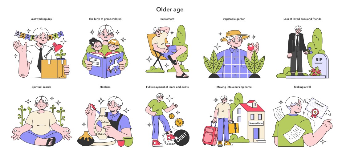 Senior Vector Images (over 96,000)