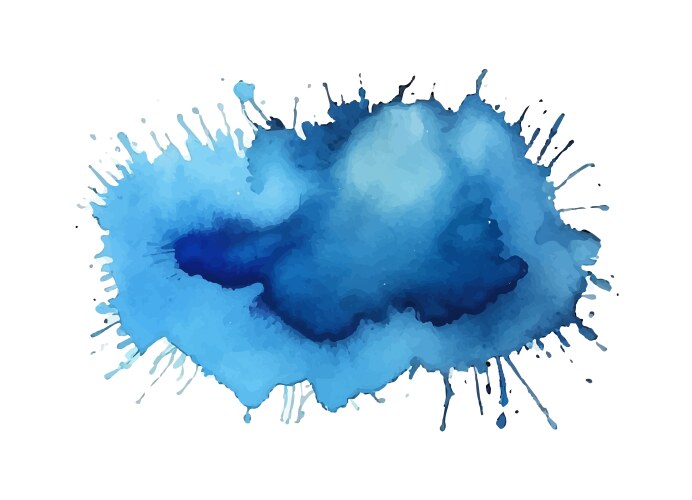 Watercolor Blue Splash Splatter Vector Images (over 8,100)