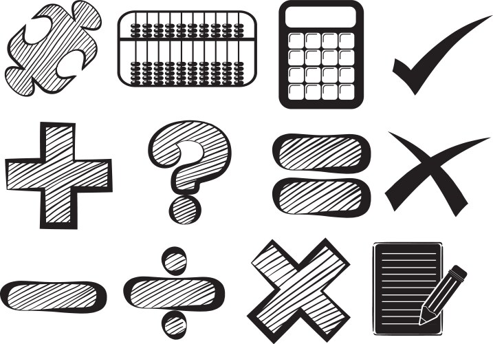 Math Doodle Background Vector Images (over 2,900)