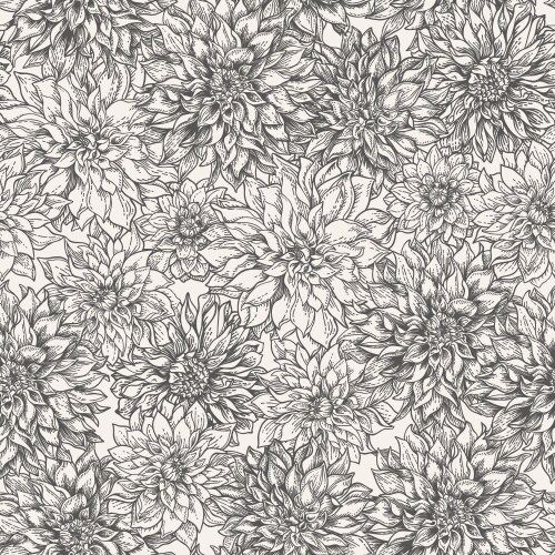 Seamless floral border Royalty Free Vector Image