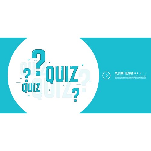 Question mark infographic report template Vector Image