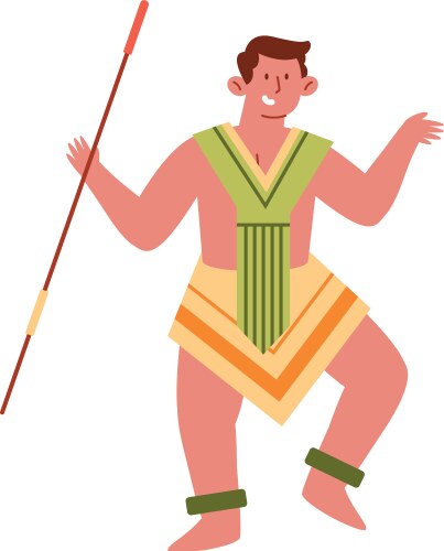 Gawai dayak malaysia Royalty Free Vector Image