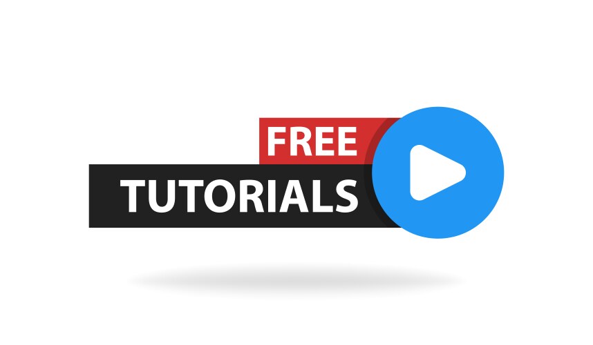 Recap video play button replay watching Royalty Free Vector