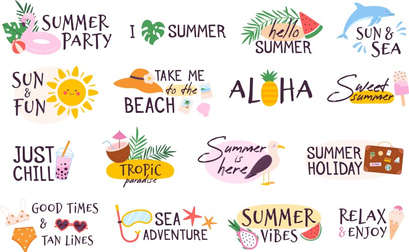 Sketch summer drinks glass soft drink cold Vector Image