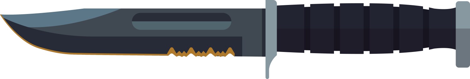 Knife Royalty Free Vector Image - VectorStock