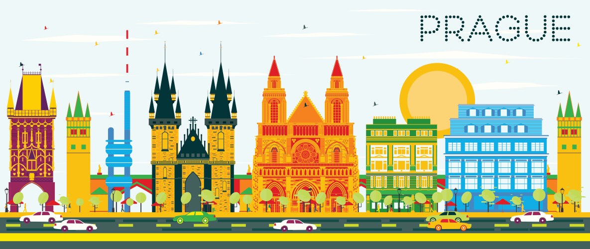 Prague Vector Images (over 4,100)