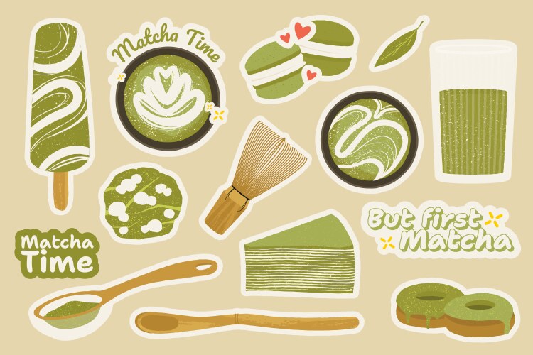 Matcha Cartoon Vector Images (over 1,700)