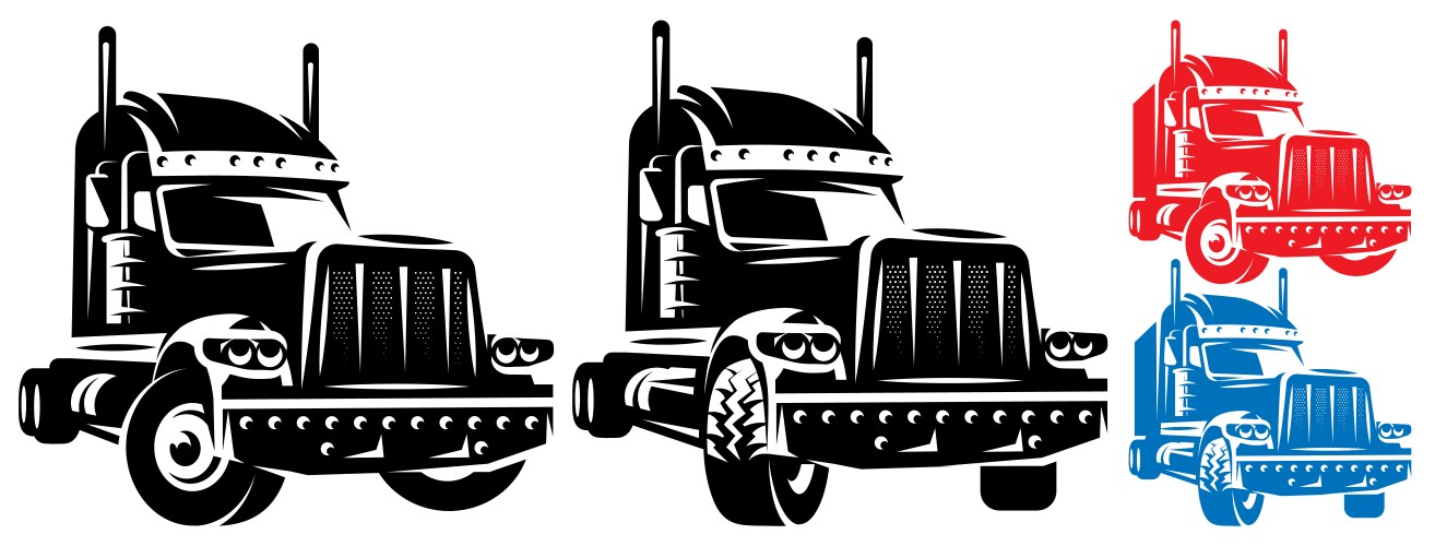 Freight Truck Vector Images (over 62,000)