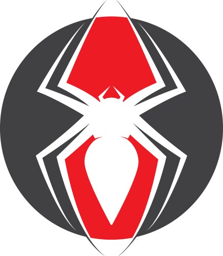 Spider logo Royalty Free Vector Image - VectorStock