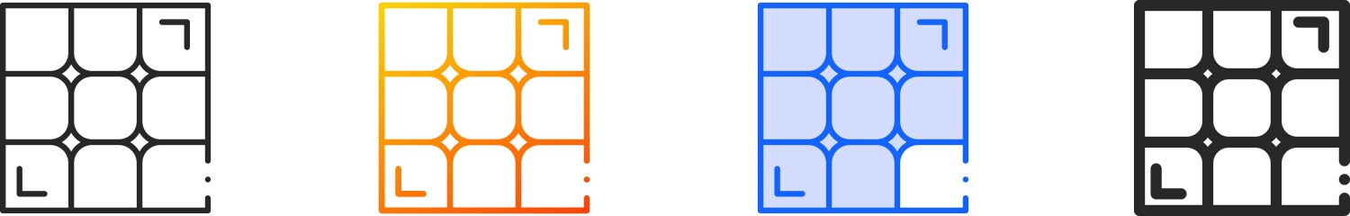 Rubik cube logo Vector Images & Graphics for Commercial Use | VectorStock
