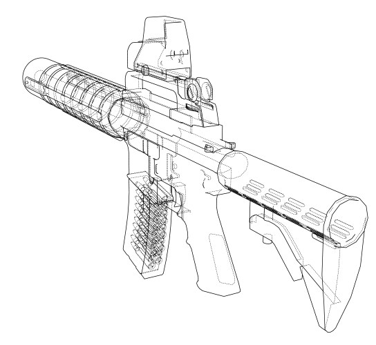 Gun Outline Vector Images (over 50,000)