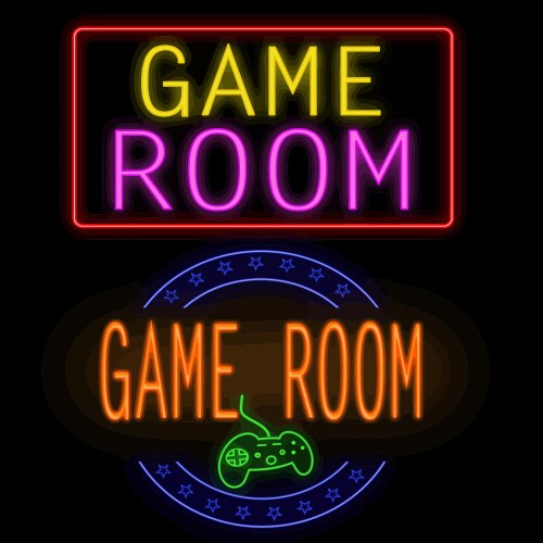 Gamepad neon banner Royalty Free Vector Image - VectorStock