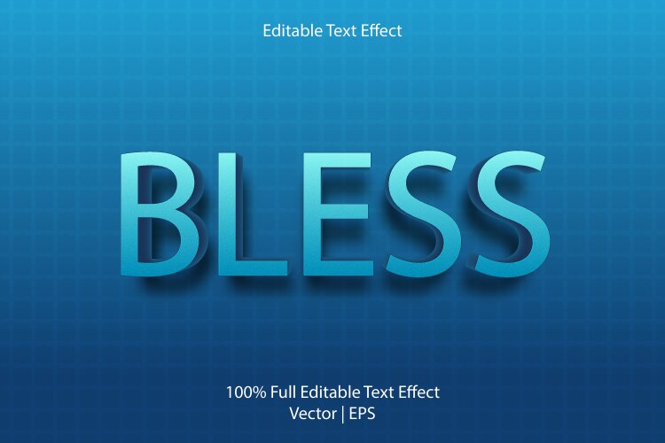 Winter solstice editable text effect embossed Vector Image