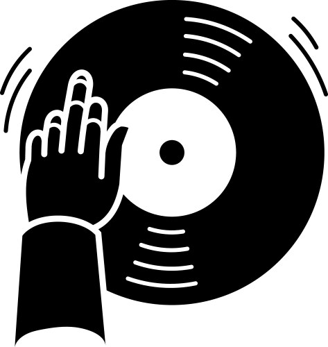 Disc jockey logo Vector Images & Graphics for Commercial Use | VectorStock