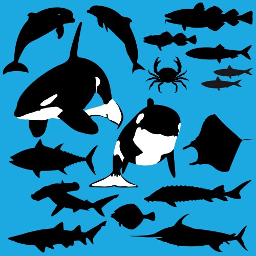 Sea Creatures Vector Images (over 48,000)