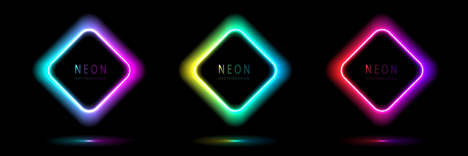 Neon Square Vector Images (over 64,000)