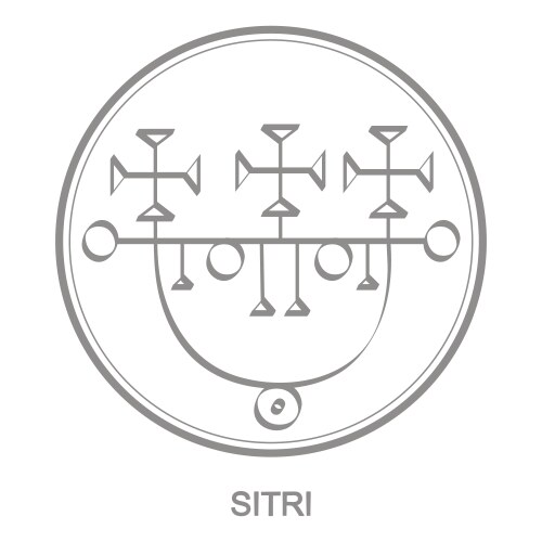 Collection demon symbols and their sigils Vector Image