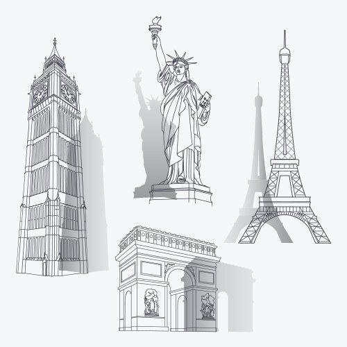 Uk Landmarks Vector Images (over 6,400)