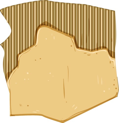 Texture torn paper cartoon Royalty Free Vector Image