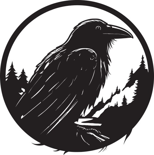 Raven Wing Logo Vector Images (over 1,900)