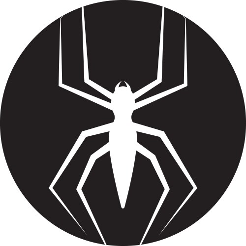 Spider logo Royalty Free Vector Image - VectorStock
