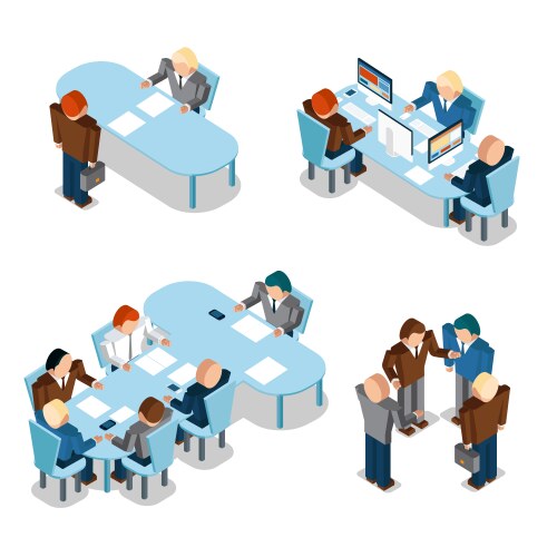 Teamwork and human resources Royalty Free Vector Image