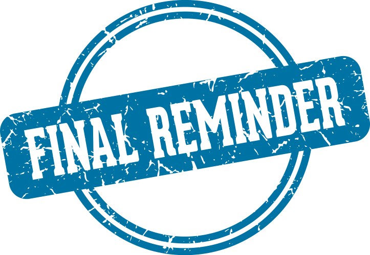 Final Reminder Vector Images (over 800)