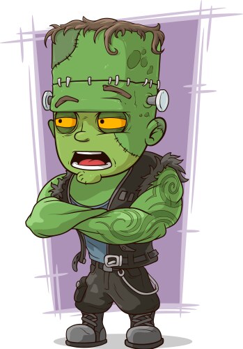 Scary monster Royalty Free Vector Image - VectorStock
