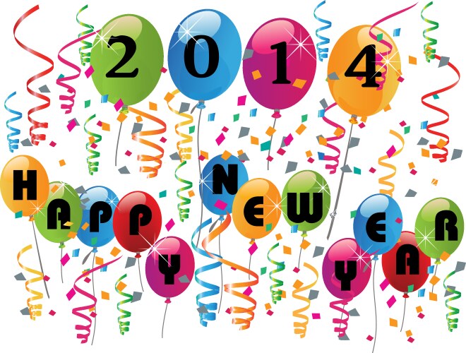 One year paper confetti sign Royalty Free Vector Image