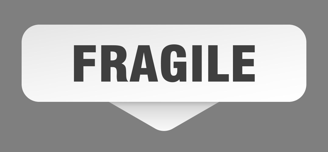 Fragile Sticker Vector Images (over 3,500)
