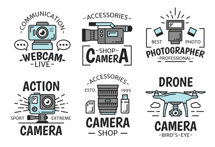 Camera Logo Flash Vector Images (over 9,000)