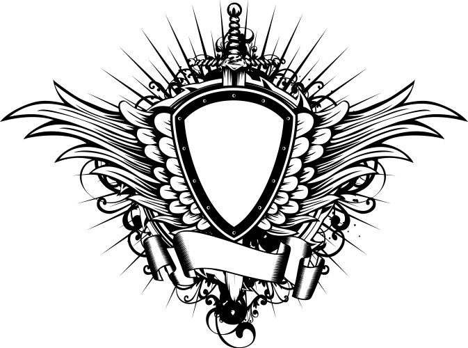 Sword Borders Frame Vector Images (over 190)