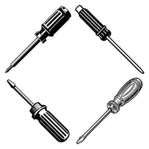 Flathead screwdriver Vector Images & Graphics for Commercial Use ...