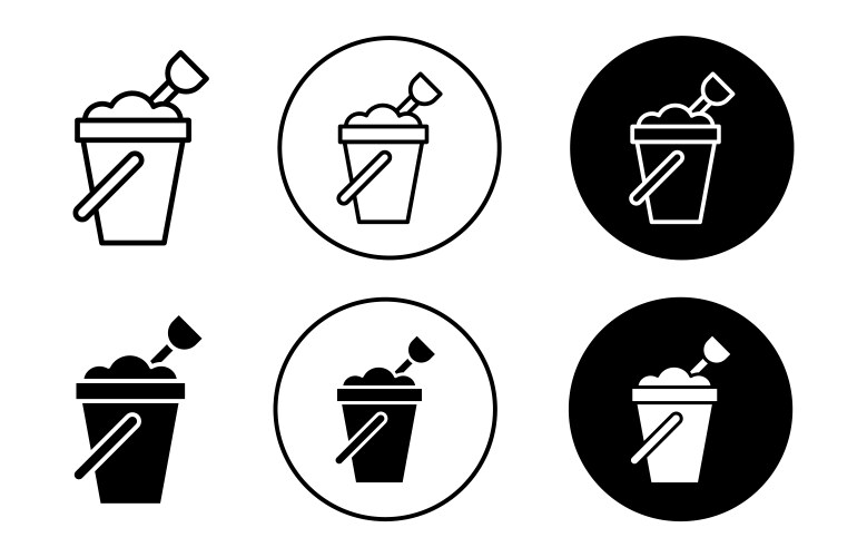 Plc icon collection of outline thin line symbol Vector Image