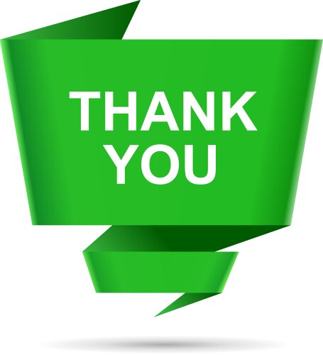 Green Thank You Vector Images (over 2,100)