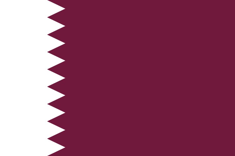 Flag rectangular shape Royalty Free Vector Image