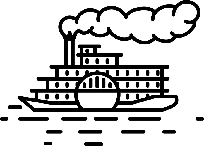 Boat Outline Vector Images (over 48,000)
