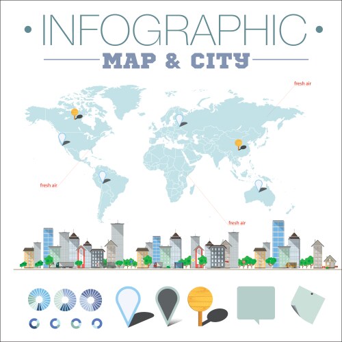 City Infographic Vector Images (over 57,000)