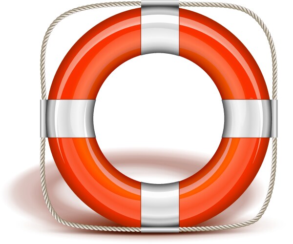 Life belt Royalty Free Vector Image - VectorStock