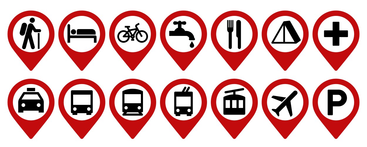 Pictogram Map Vector Images (over 17,000)