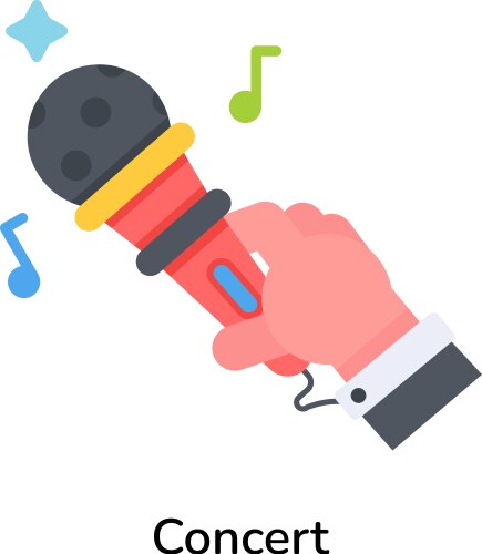 Rock concert Royalty Free Vector Image - VectorStock